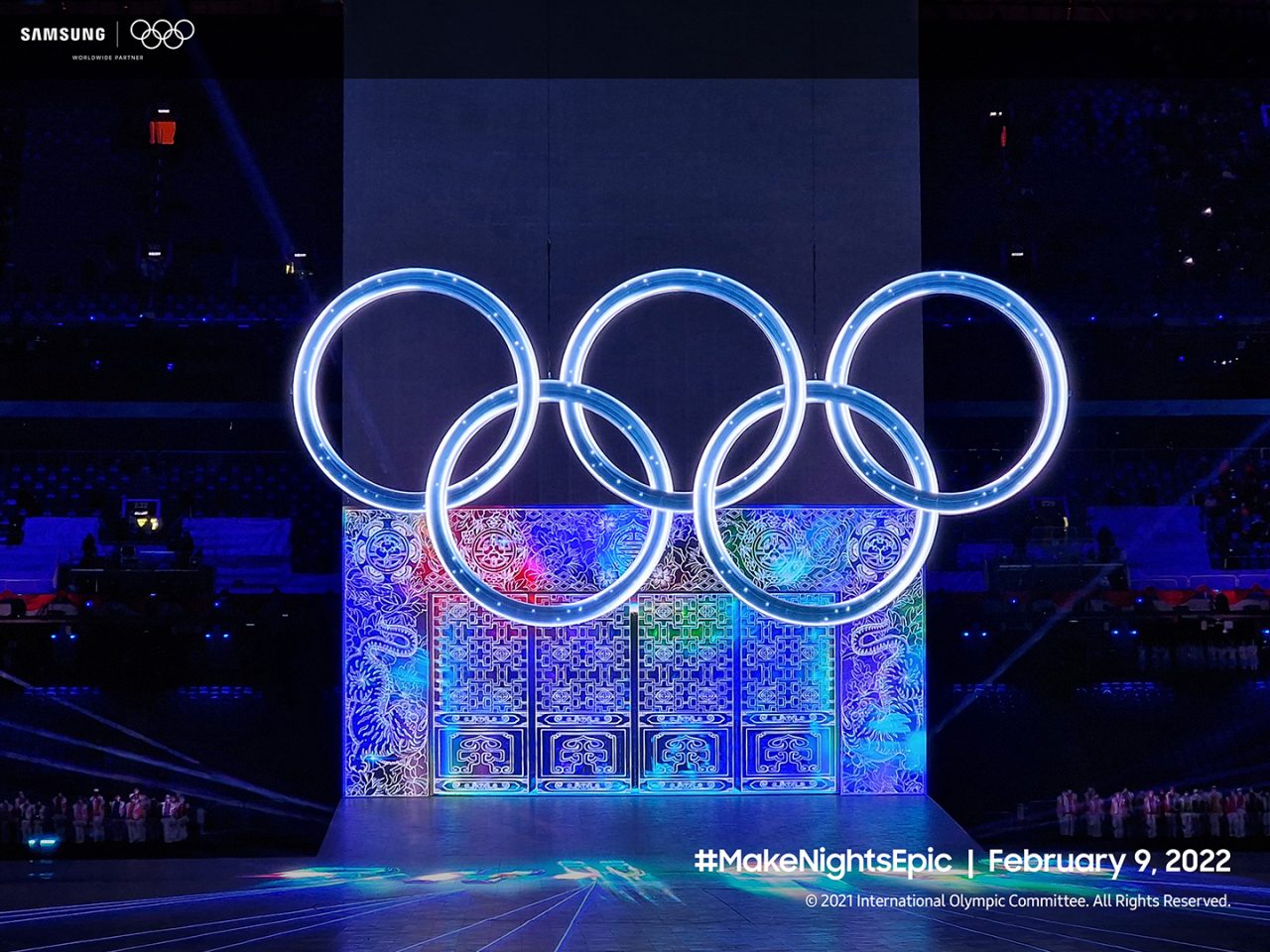 The Olympic Winter Games Beijing 2022 Opening Ceremony #withGalaxy ...