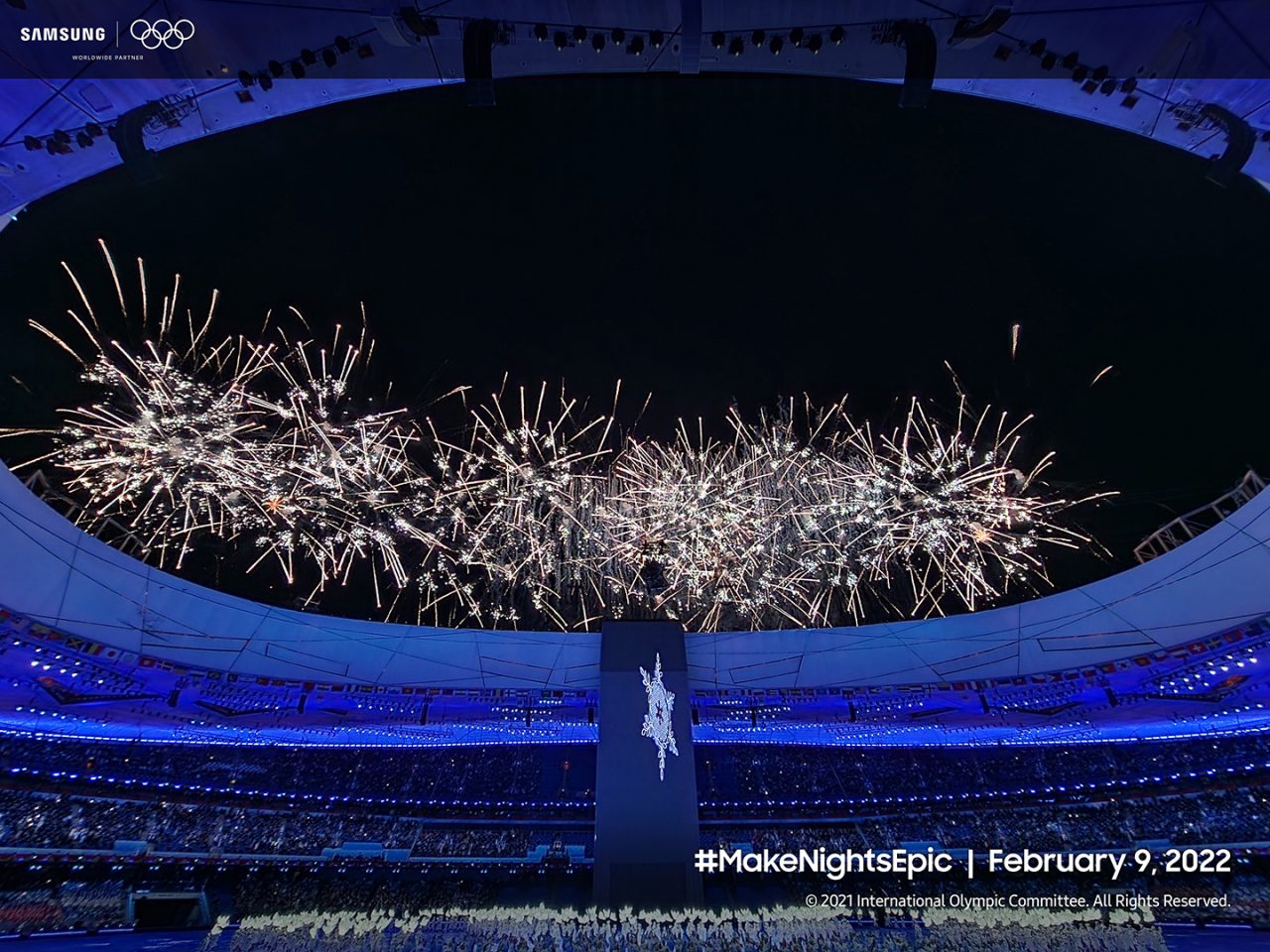 The Olympic Winter Games Beijing 2022 Opening Ceremony #withGalaxy ...